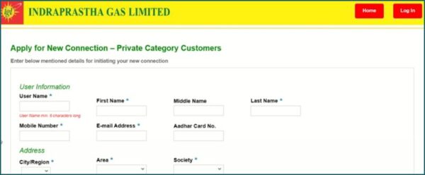 How to Apply IGL PNG Connection Online in Delhi